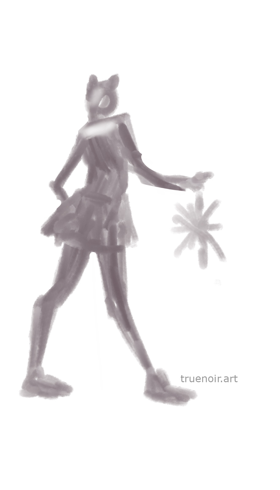 Digital in Reality - Life Drawing Sessions - True Noir Art Blog